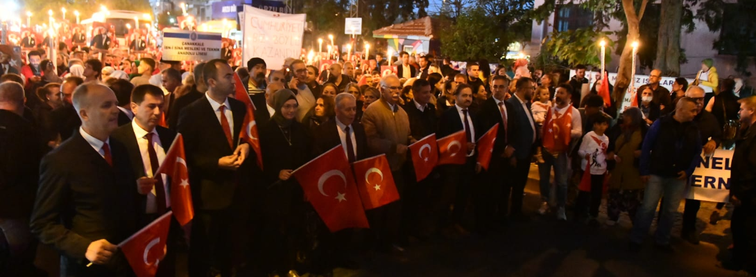 Cumhuriyetin 99. Yılı Coşku İle Kutlandı